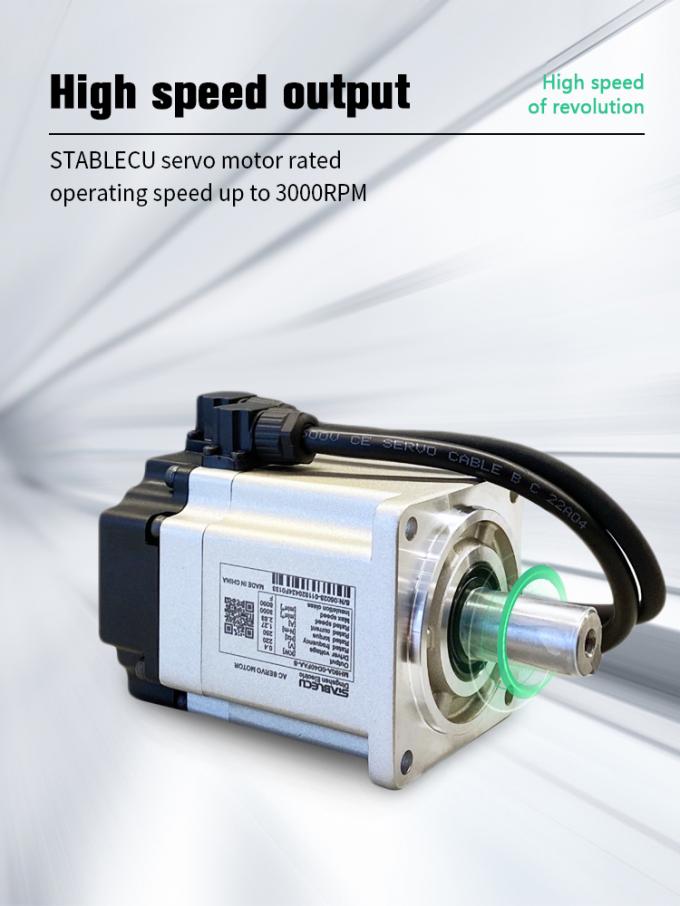 3 مرحلة 0.75 كيلوواط سيرفو محرك 60 فلانج 80 4NM مع محرك